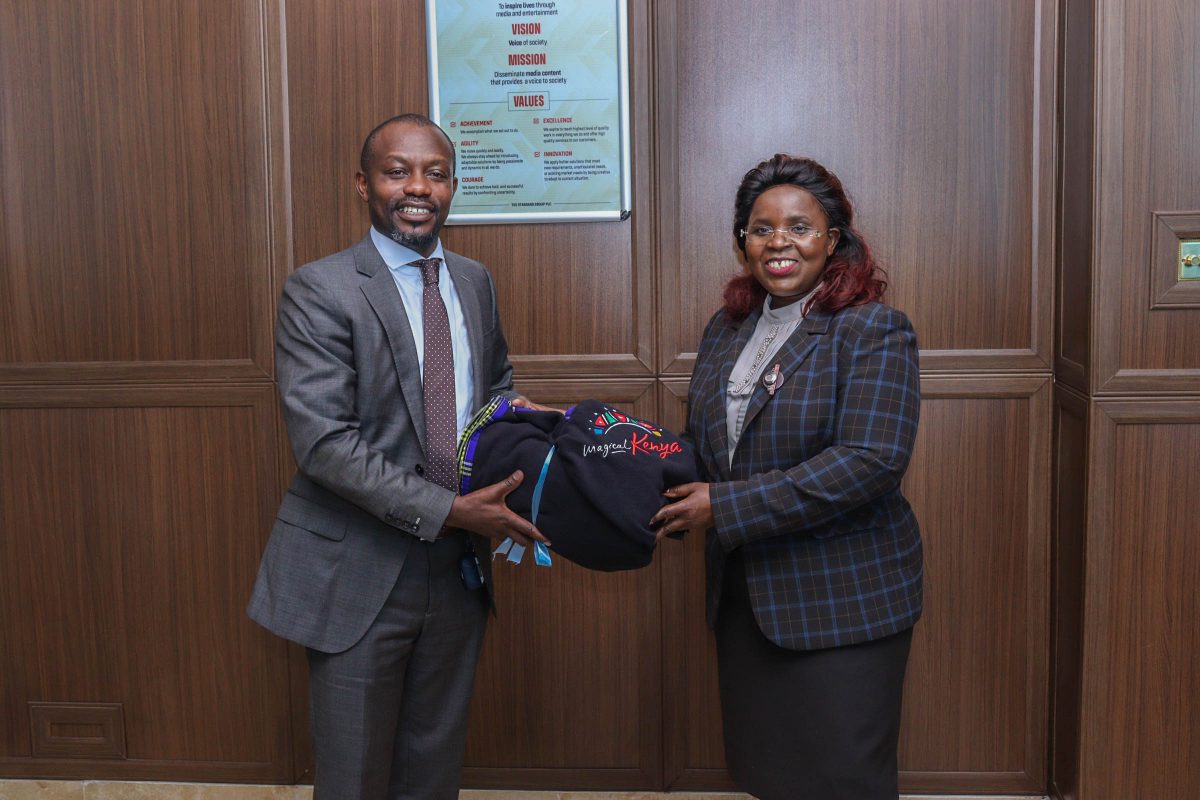 CS Pays Courtesy call on Standard Group Media – 19/01/2023 – Ministry ...